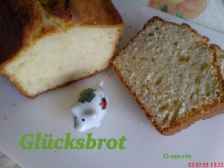 Brot ~ Gluecksbrot REZEPT - einfach - 307 kcal/100g