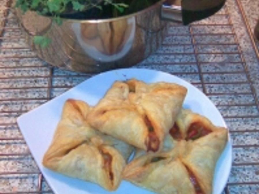 Blätterteigtaschen - schnell & einfach - 238 kcal/100g