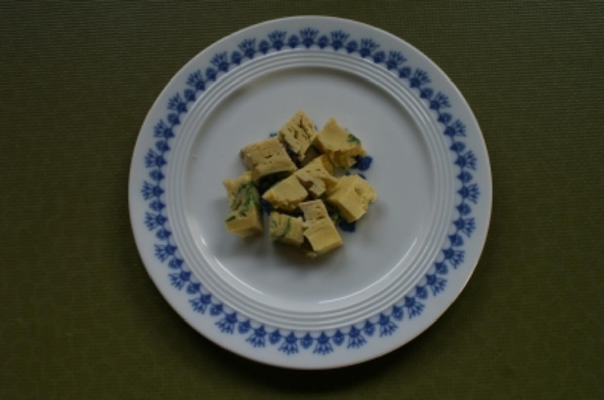 Eierstich Eierstich pikant mit frischer Petersilie, paßt gut zu ...