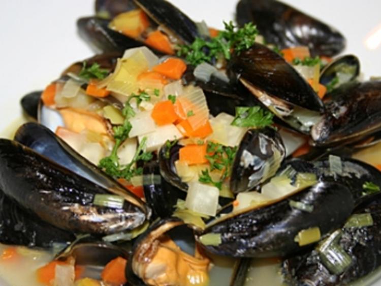 Muscheln Rheinische Art - schnell & einfach - 114 kcal/100g