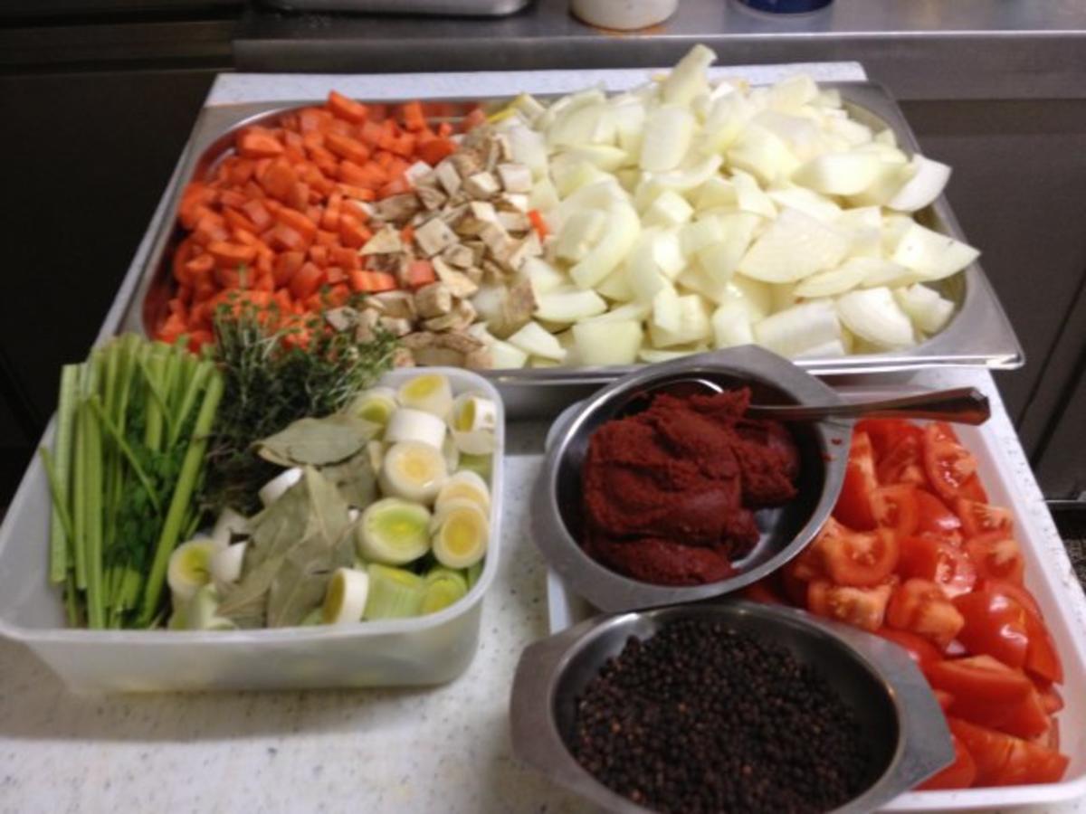 Glace de Viande reduzierter brauner Bratensaft / ca. 1 zu 10 - Rezept ...