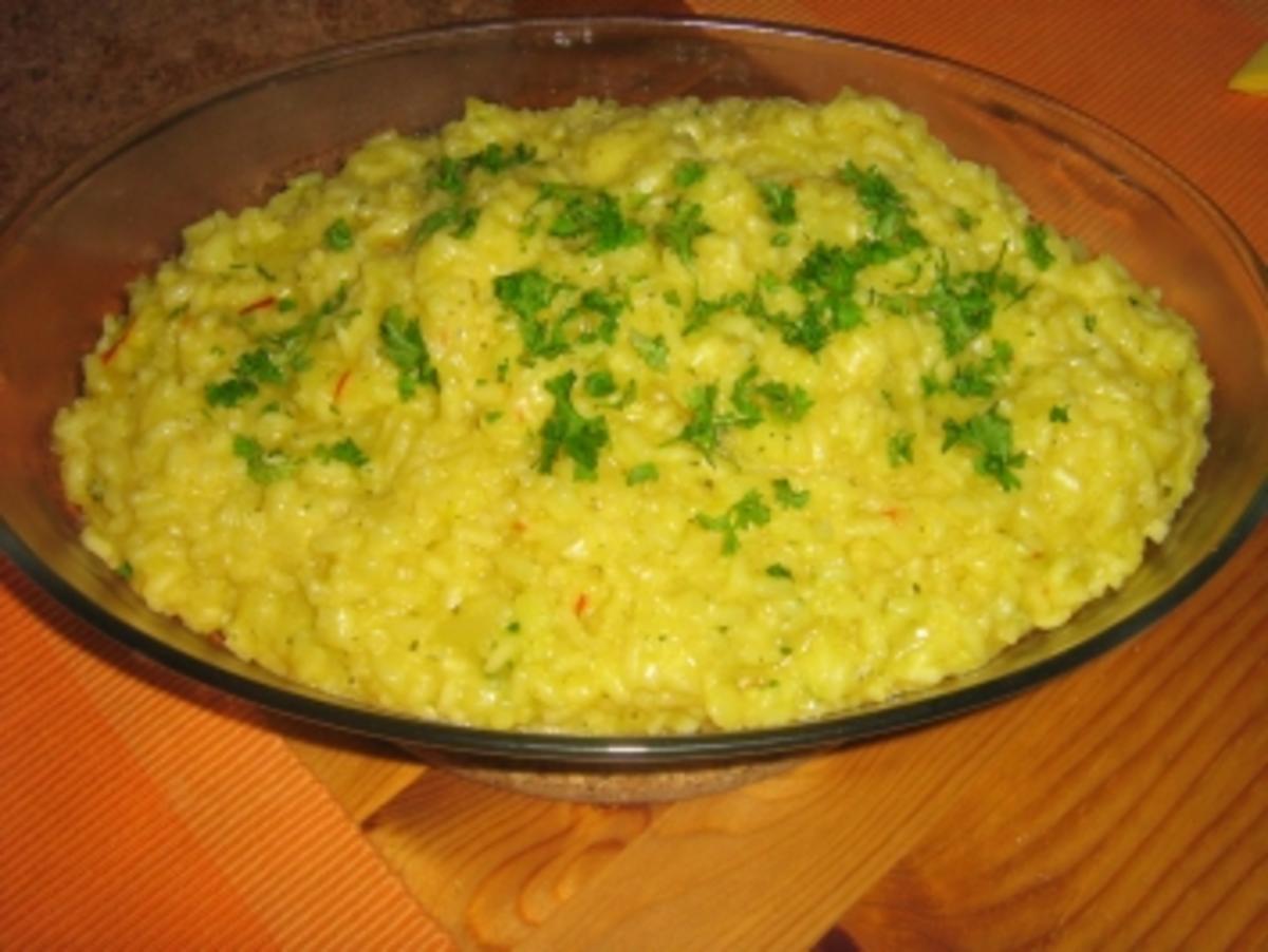 Risotto alla Milanese Rosa - Rezept mit Bild - kochbar.de