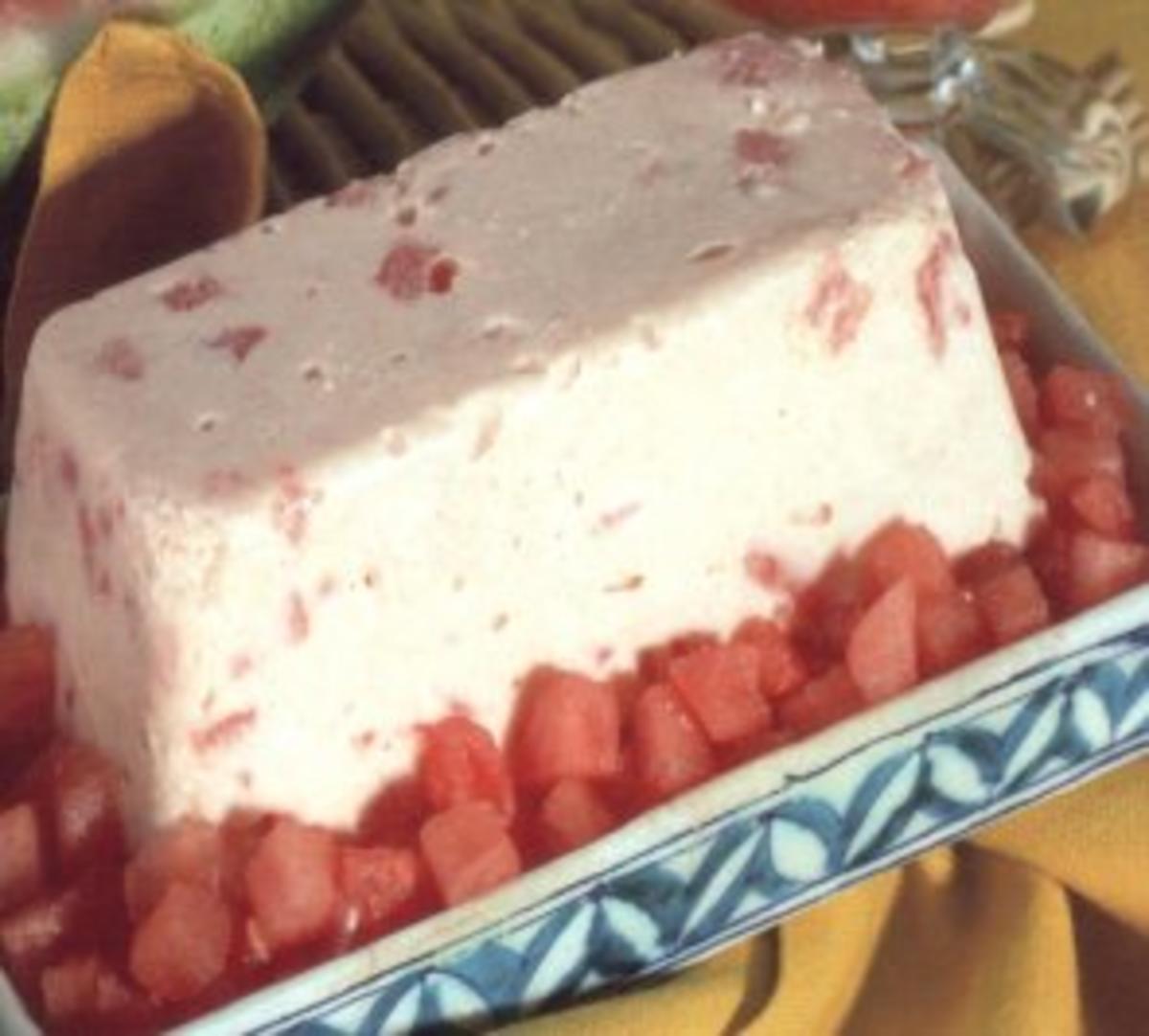 dessert semifreddo mit anguria - Rezept - kochbar.de