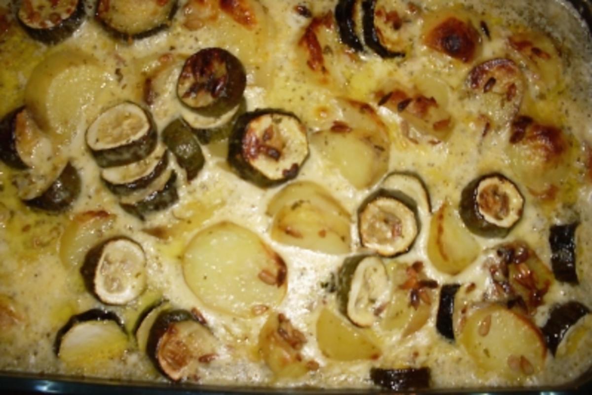Gemüsegratin-Beilagen zu Fisch oder Fleisch. - Rezept - kochbar.de
