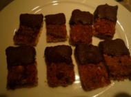 Schoko Knusper Schnitten - einfach - 305 kcal/100g