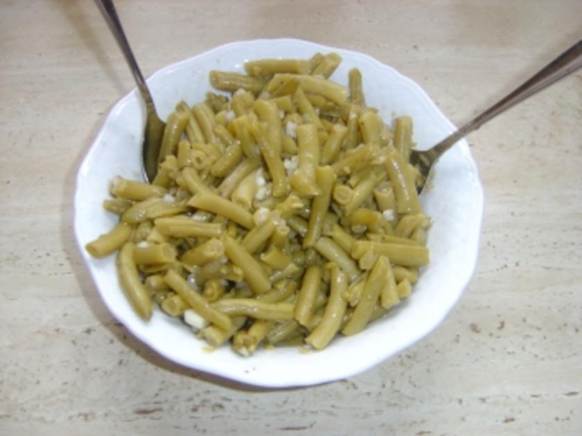 Grüne Bohnen Salat - Rezept mit Bild
