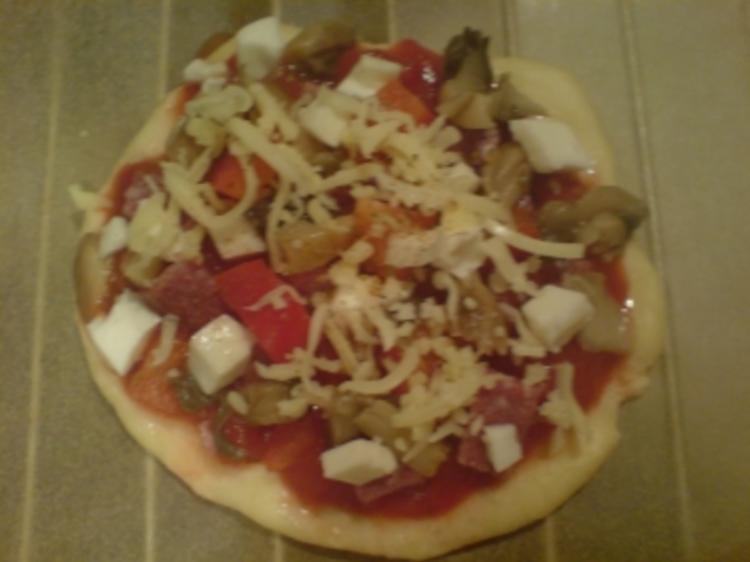 Mini Pizza - einfach - 557 kcal/100g