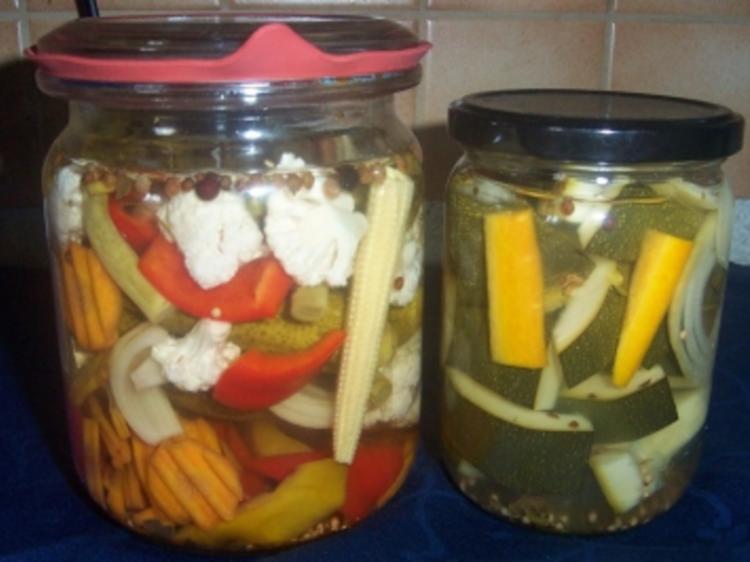 Mixed Pickles - Rezept mit Bild