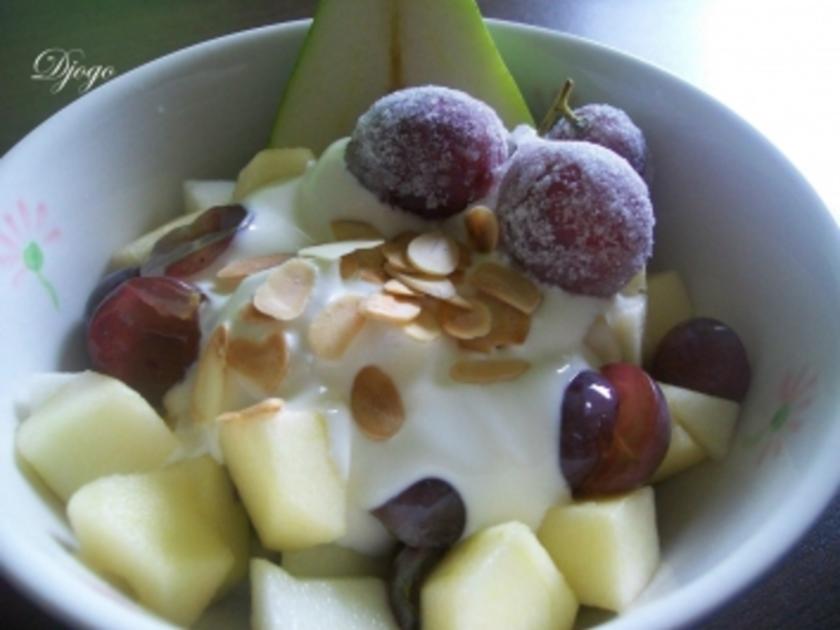 Herbstliches Obst Dessert - schnell & einfach - von Djogo
