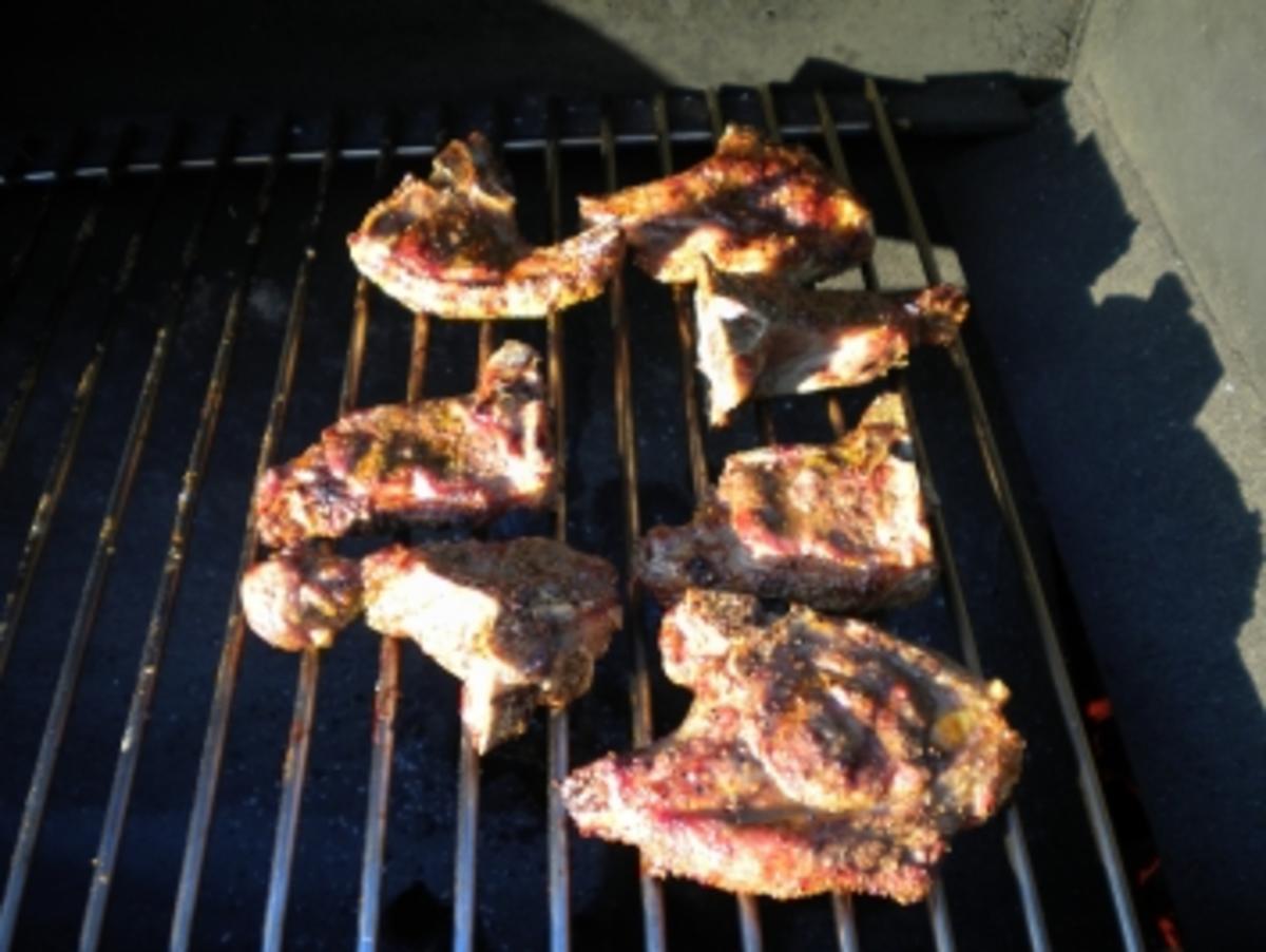 Lammkotelette mit Pommes Risolee und Endiviensalat - Rezept - kochbar.de