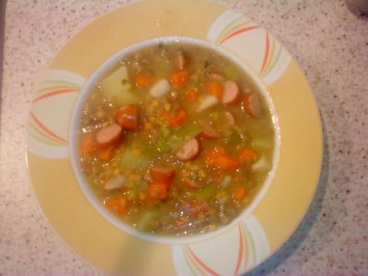 Linseneintopf Das Lieblingsgericht von meinem Freund - Rezept mit Bild ...