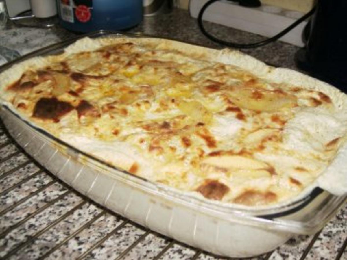 Kartoffelauflauf - einfach - 154 kcal/100g