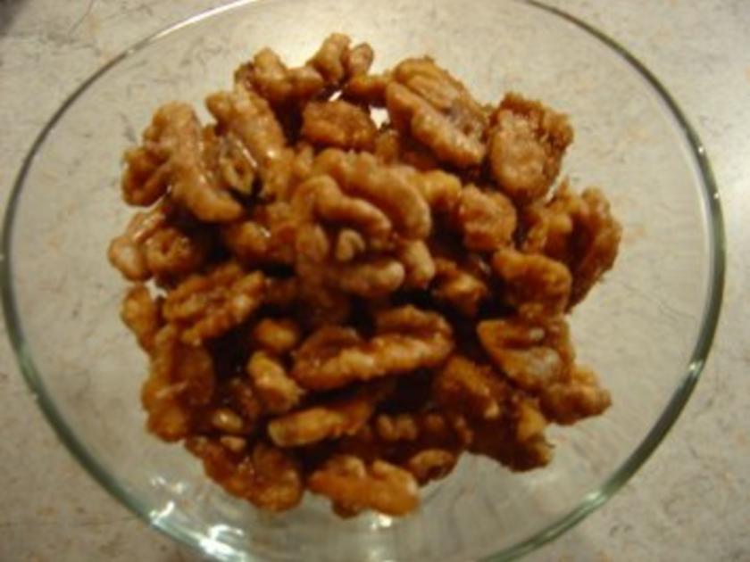 Gebrannte Walnüsse - einfach - 544 kcal/100g