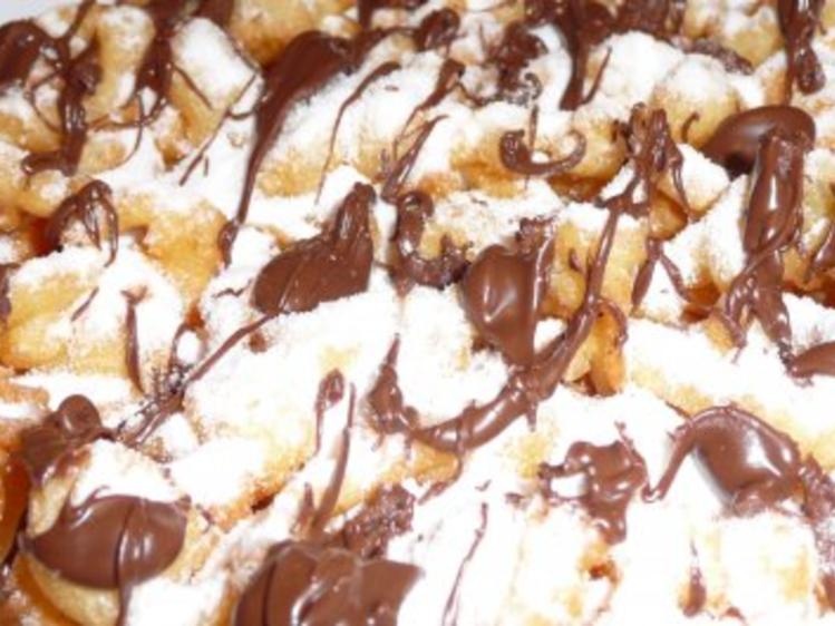 Strauben, Kringelfritz - schnell & einfach - 560 kcal/100g