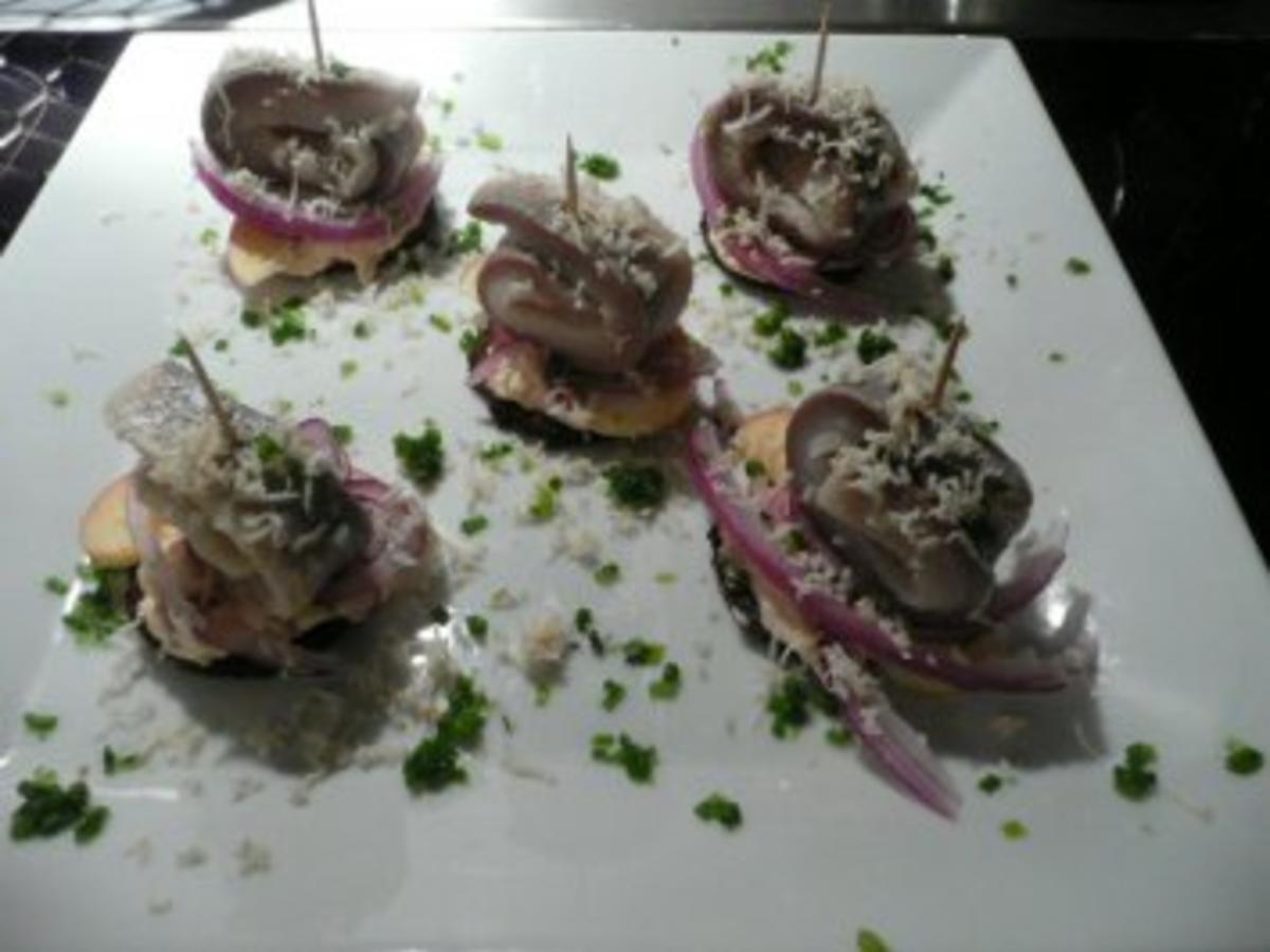 TAPAS/FISCH:Matjes Happen Bismarckhering - einfach - von silke7