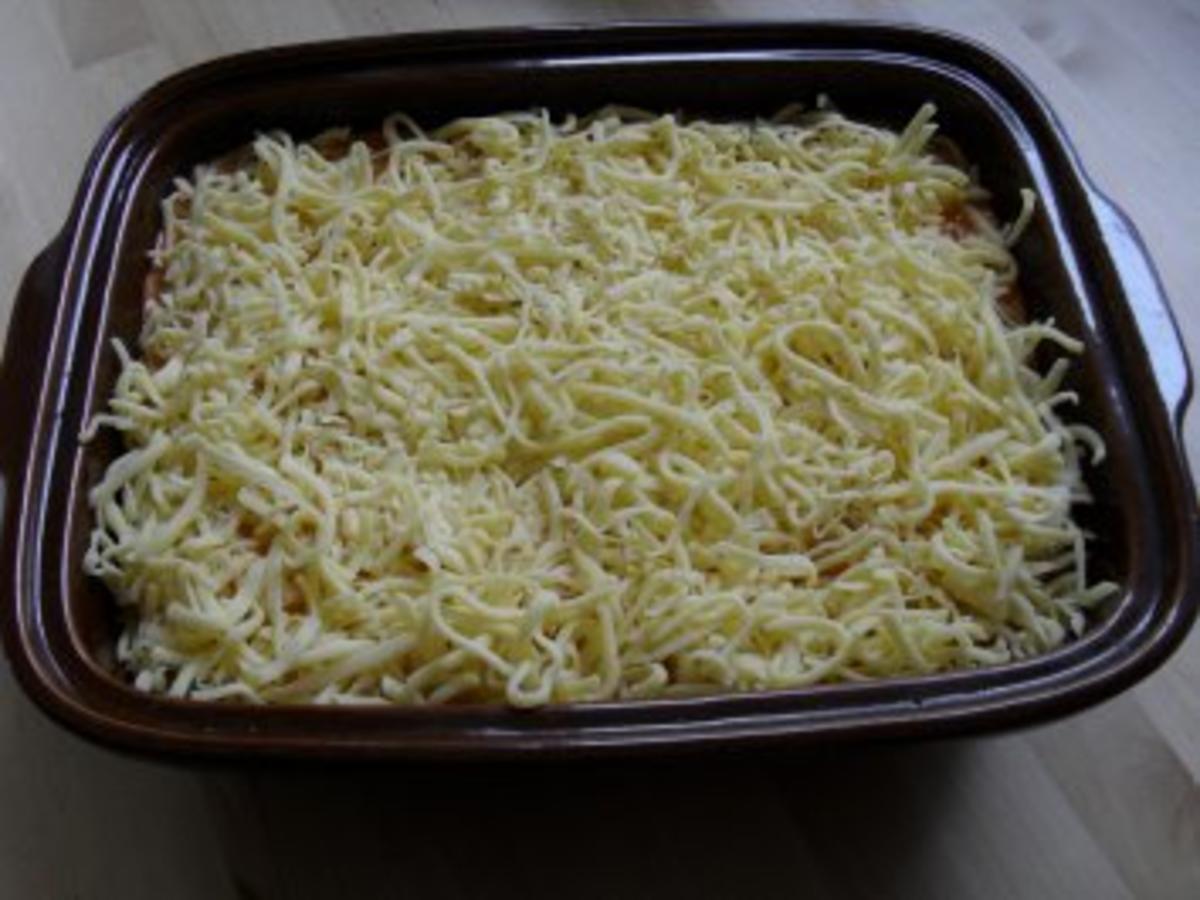 Auflauf mit Pute und Pfirsich - einfach - 178 kcal/100g