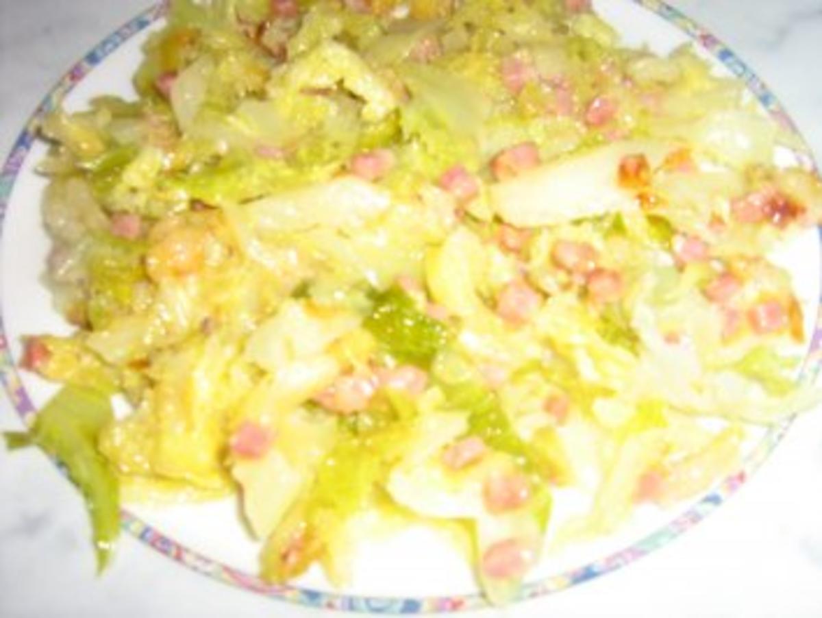 Wirsing-Gemüse meine Art - Rezept mit Bild - kochbar.de