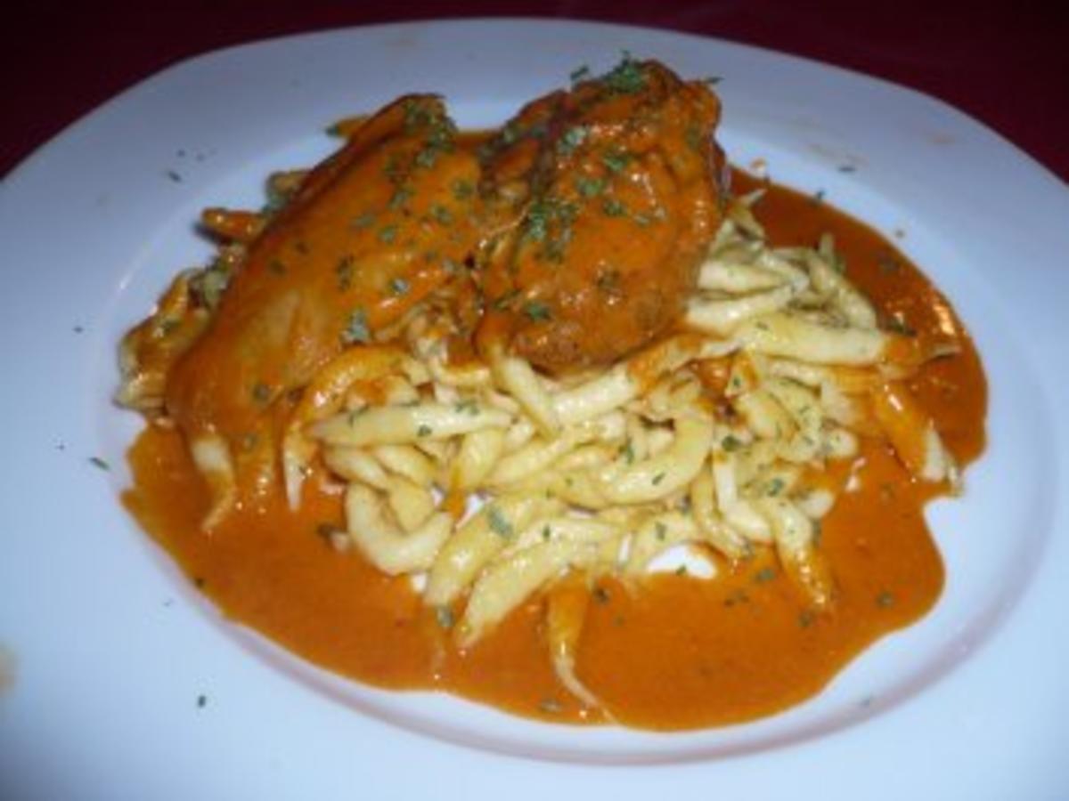 Das beste Paprikahuhn - einfach - 134 kcal/100g