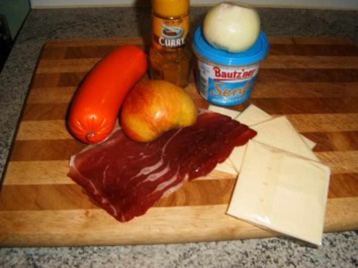 Gefüllte Fleischwurst - schnell & einfach - von wastel