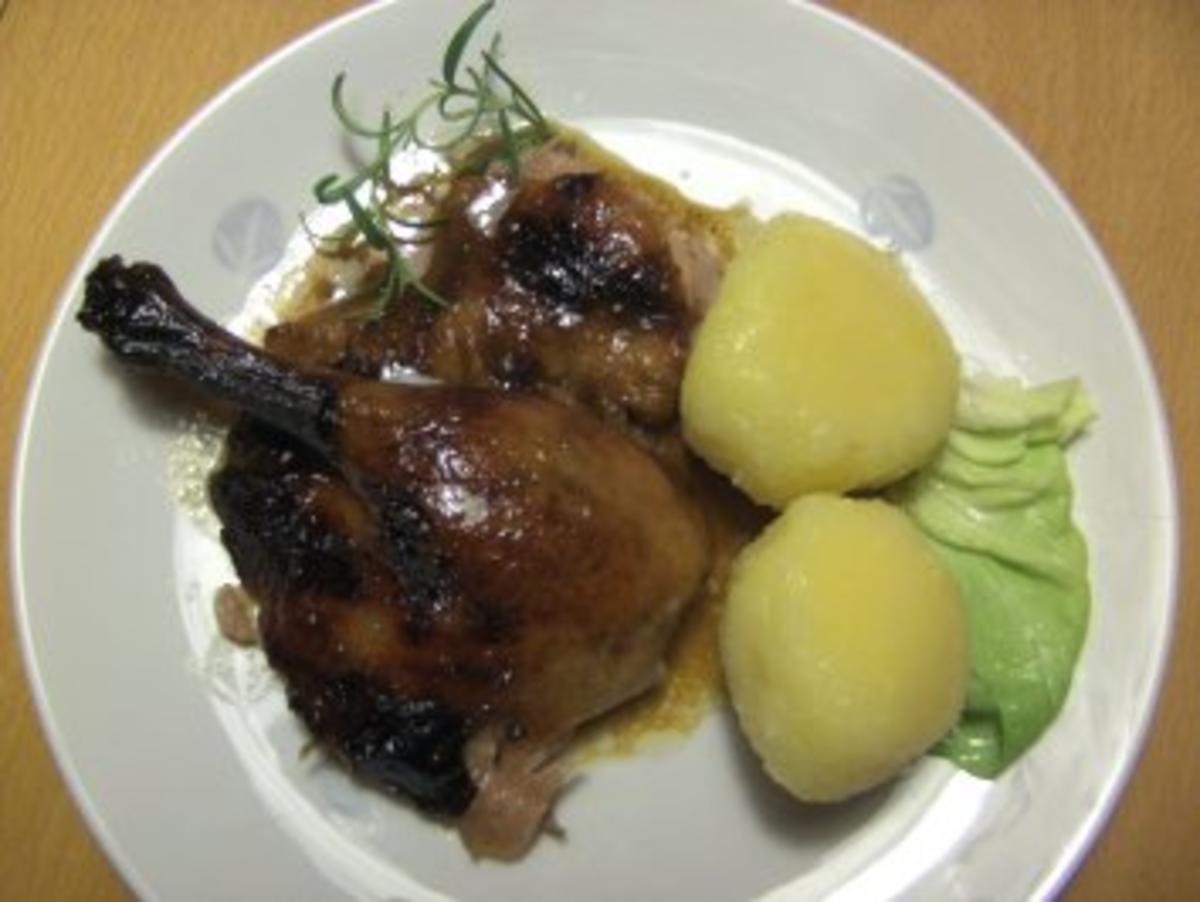 Geflügel/ Wild: Honig- Ente - Rezept mit Bild - kochbar.de