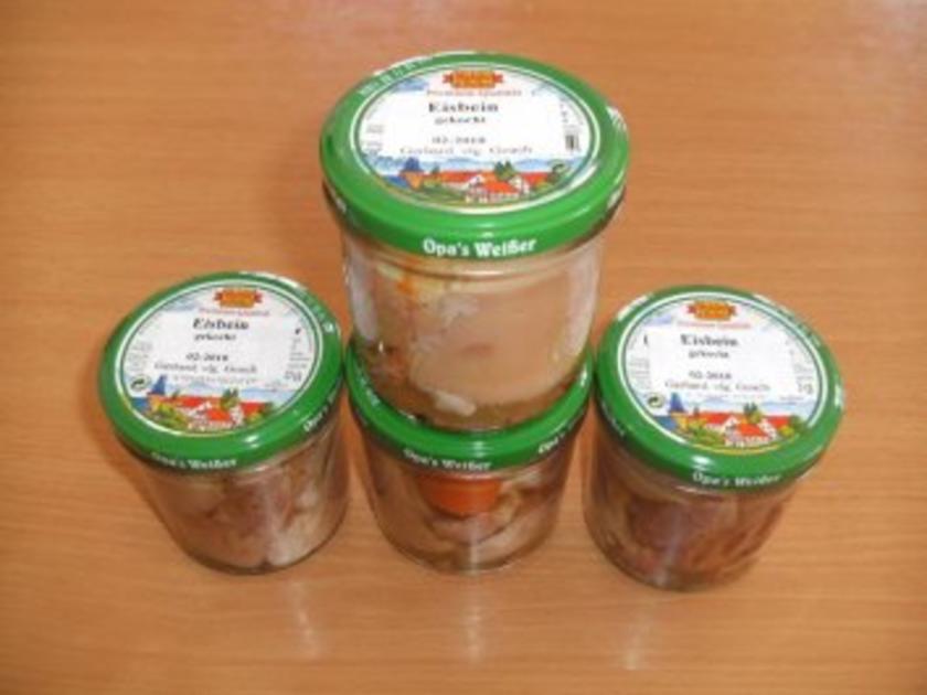 Wursten: Eisbein im Glas - einfach - von goach