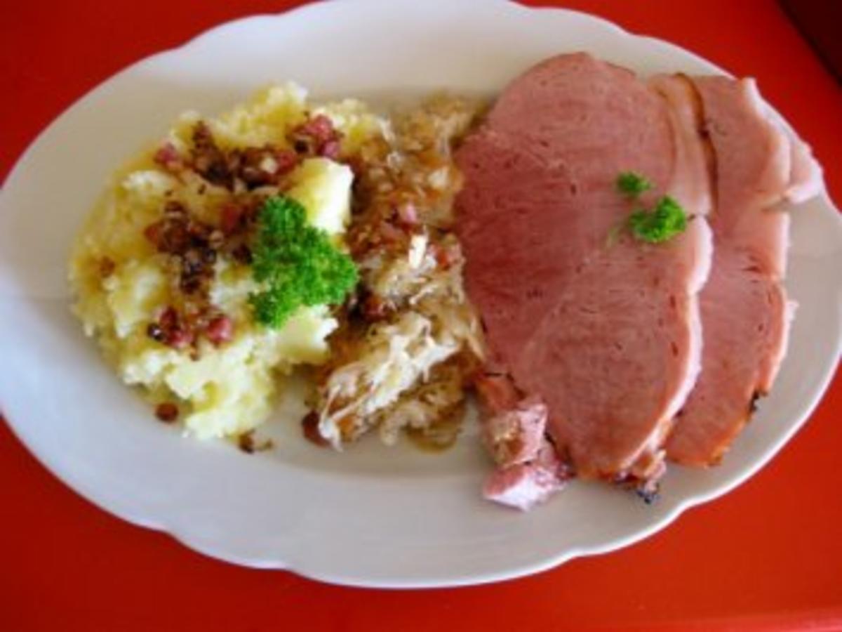 Schinkenkrustenbraten - schnell & einfach - 151 kcal/100g