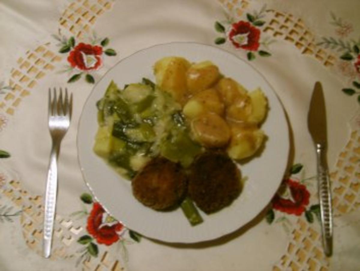 Berliner Bulette mit Porree - Rezept mit Bild - kochbar.de