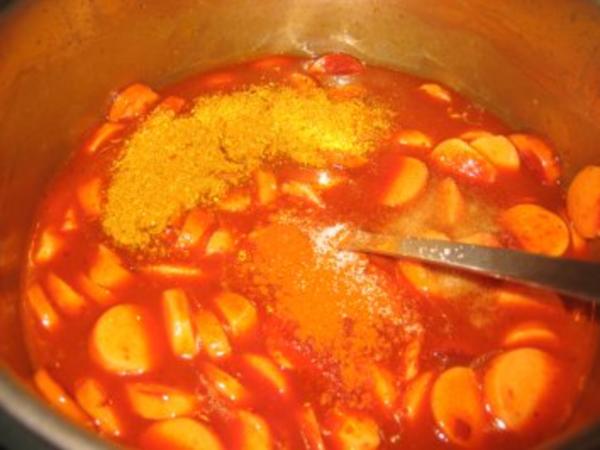 Party: Currywurst Topf - schnell & einfach - 272 kcal/100g