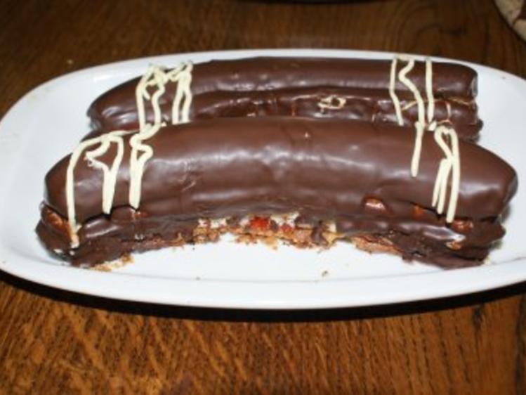 Schoko Bananen - einfach - 116 kcal/100g