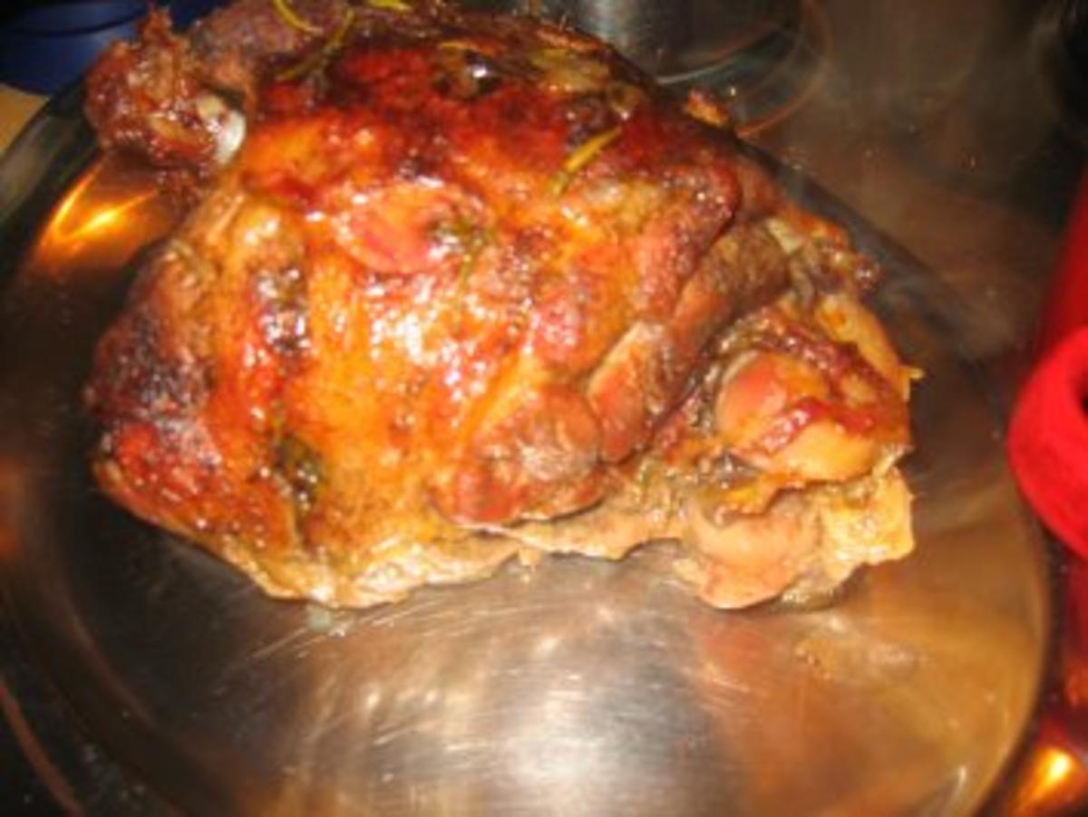 Fleisch: Lammkeule, doppelt gespickt! - Rezept - kochbar.de