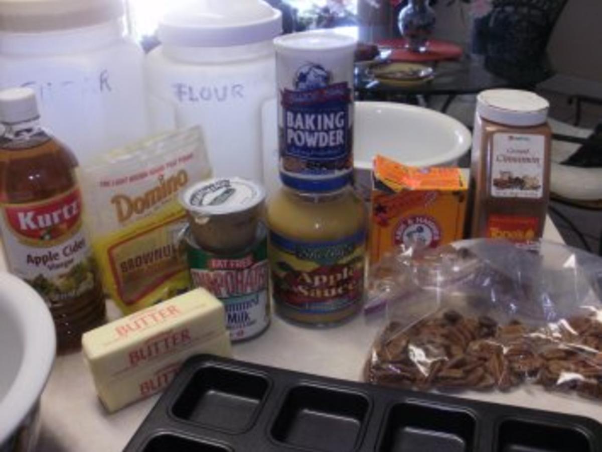 Kuchen Kleine Apfelbrei Butterkuchen Aroma geht durch das ganze Haus ...