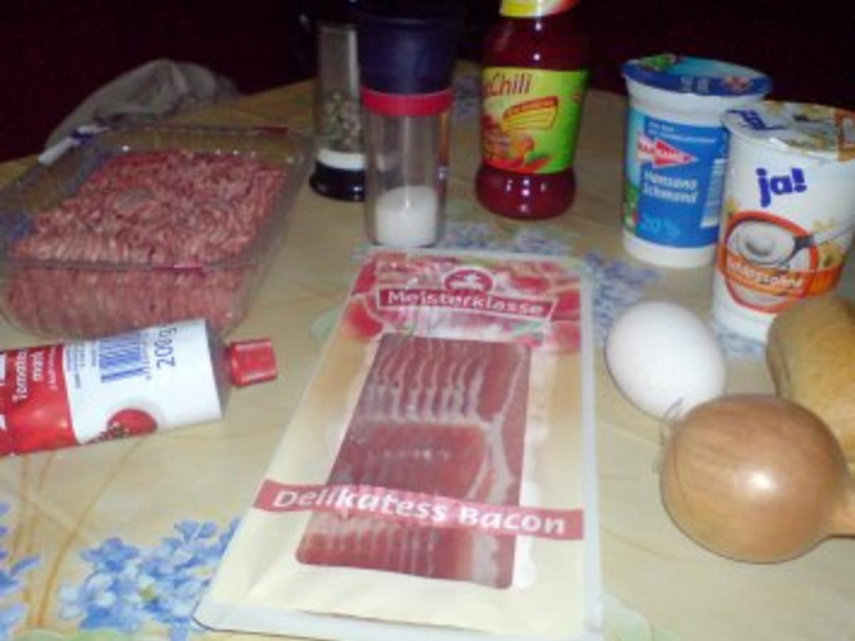 Eingewickelte Hackfleischröllchen - einfach - 272 kcal/100g