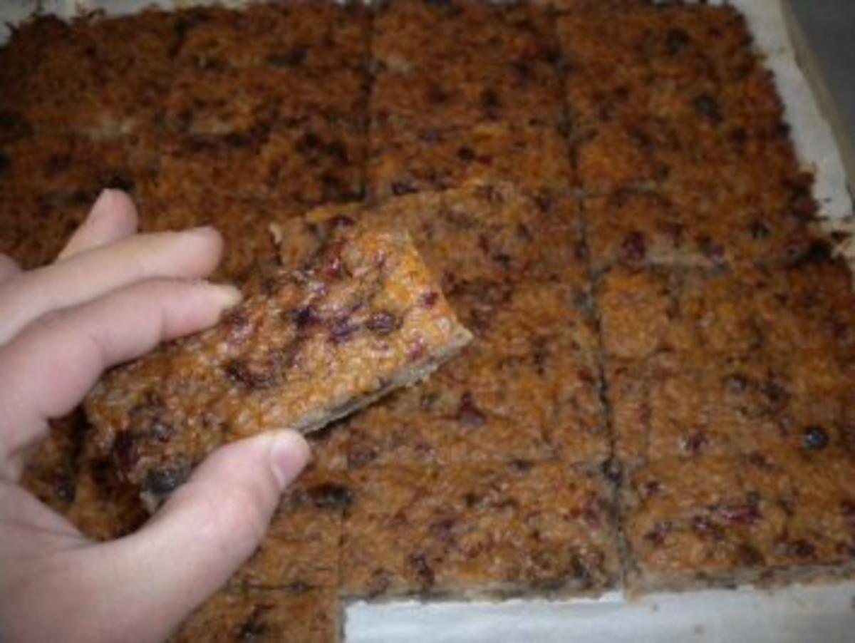 Selfmade Power-Riegel - Rezept mit Bild - kochbar.de