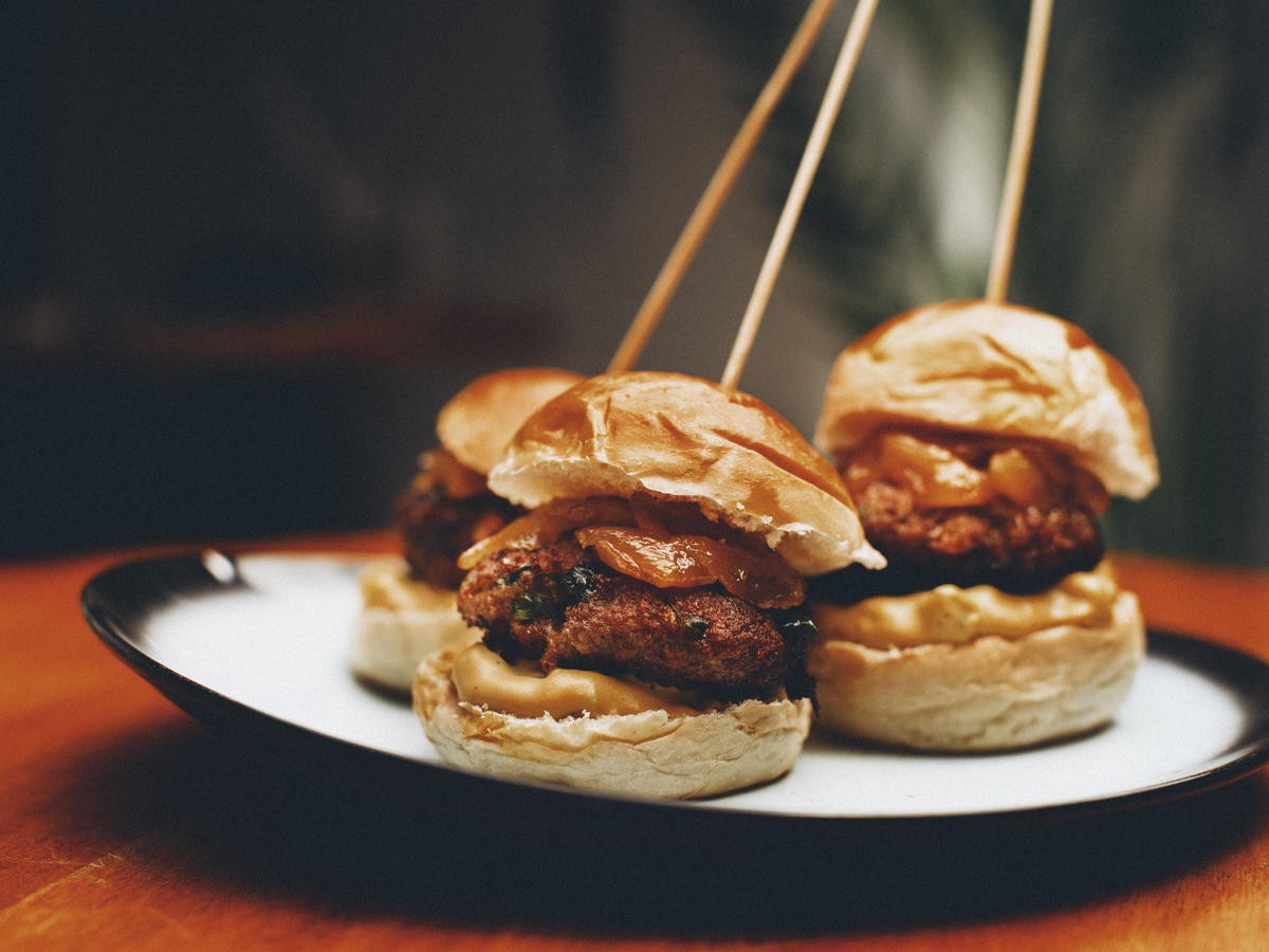 Mini- Party- Cheeseburger - einfach - von sTinsche