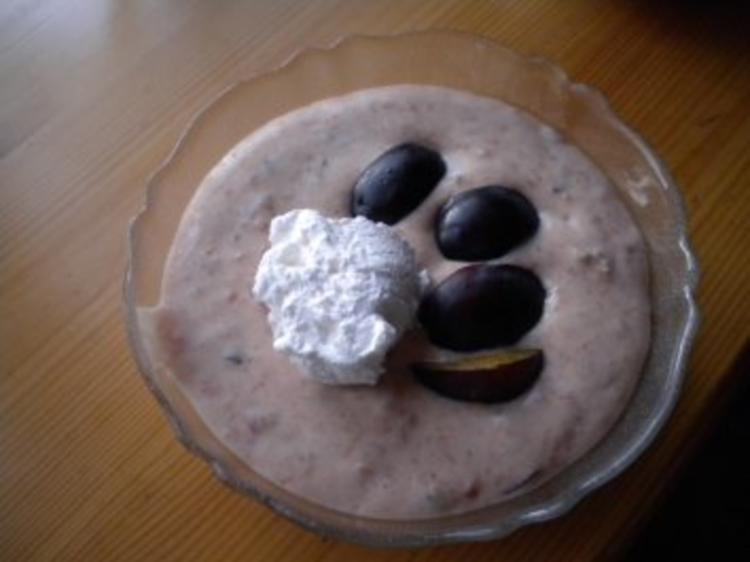 Rohe Zwetschgencreme - schnell & einfach - 109 kcal/100g