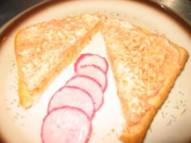 Snack: Seelachs Frischkäse Aufstrich - einfach - 91 kcal/100g