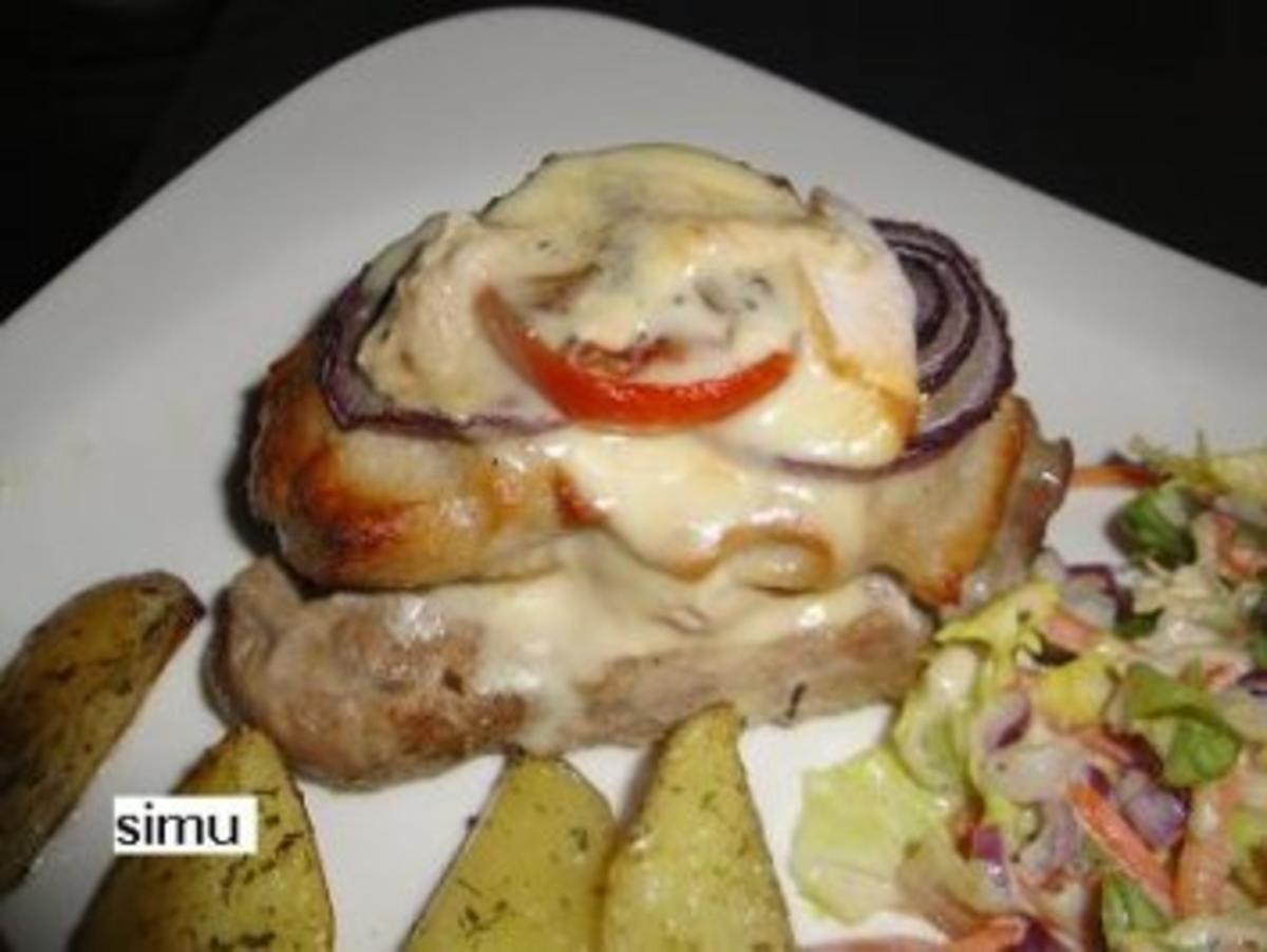 Emmentaler Schweineschnitzel mit Country Cuts - Rezept - kochbar.de