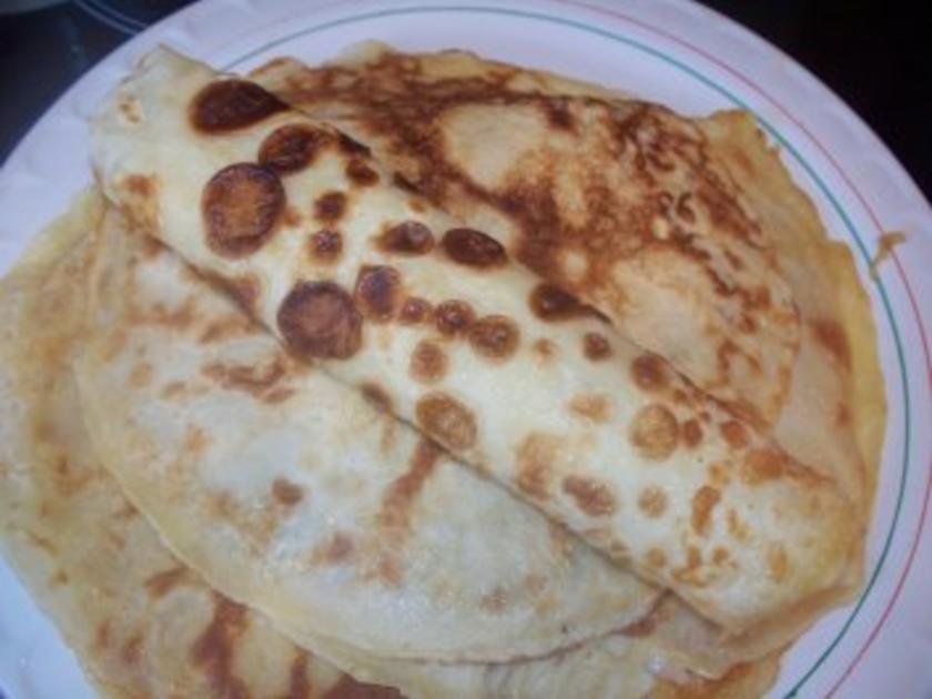 Pfannkuchen / Eierkuchen - schnell & einfach - 144 kcal/100g