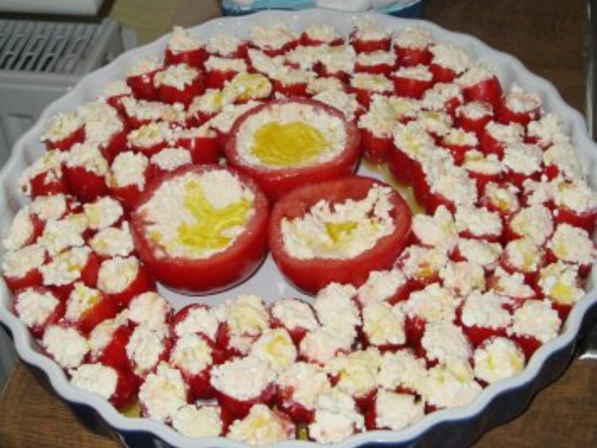 Gefüllte Tomaten - einfach - 244 kcal/100g