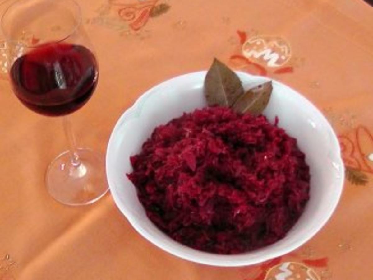 Rotkohl mit Apfel und Honig - einfach - von annaundguenni