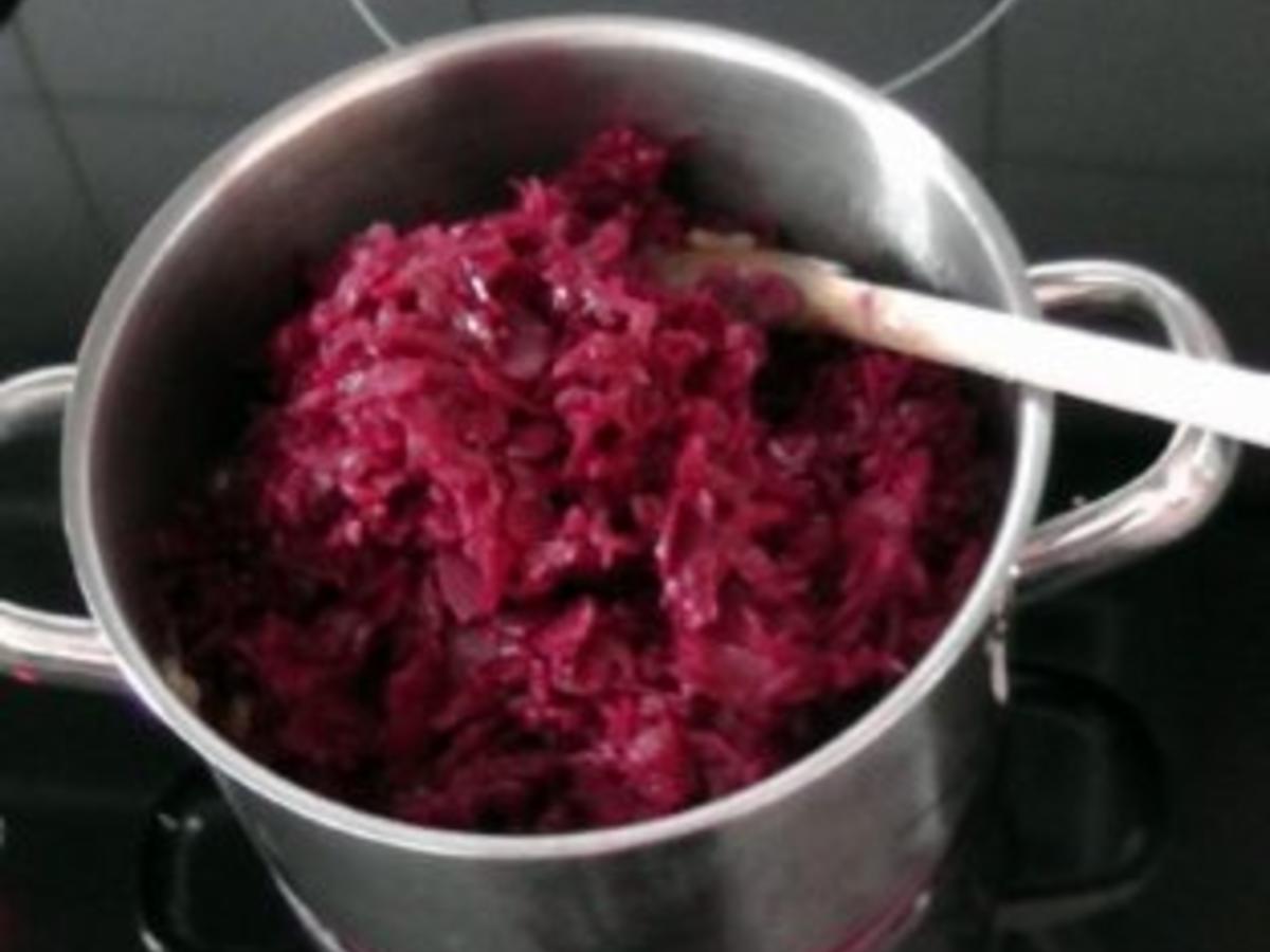Rotkohl mit Apfel und Honig - einfach - von annaundguenni