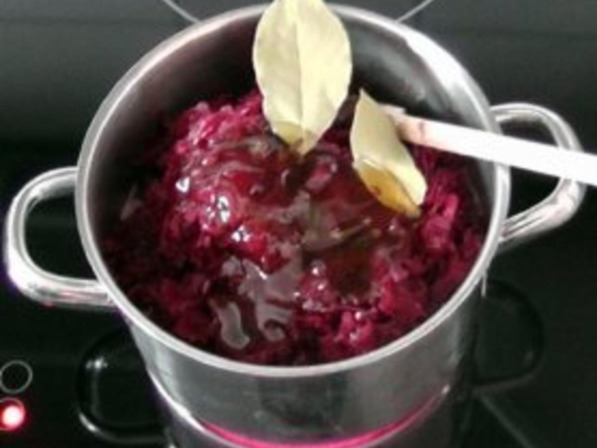Rotkohl mit Apfel und Honig - einfach - von annaundguenni