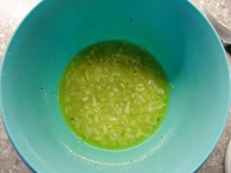 Weißer Brechbohnensalat - einfach - 67 kcal/100g