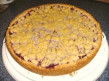 Obstkuchen mit Pudding-Quark-Decke - Rezept - kochbar.de