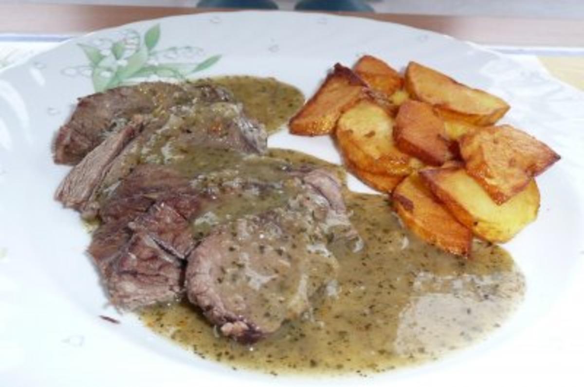 Fleisch: Rindfleisch (Suppenfleisch) an Minzsoße - Rezept - kochbar.de