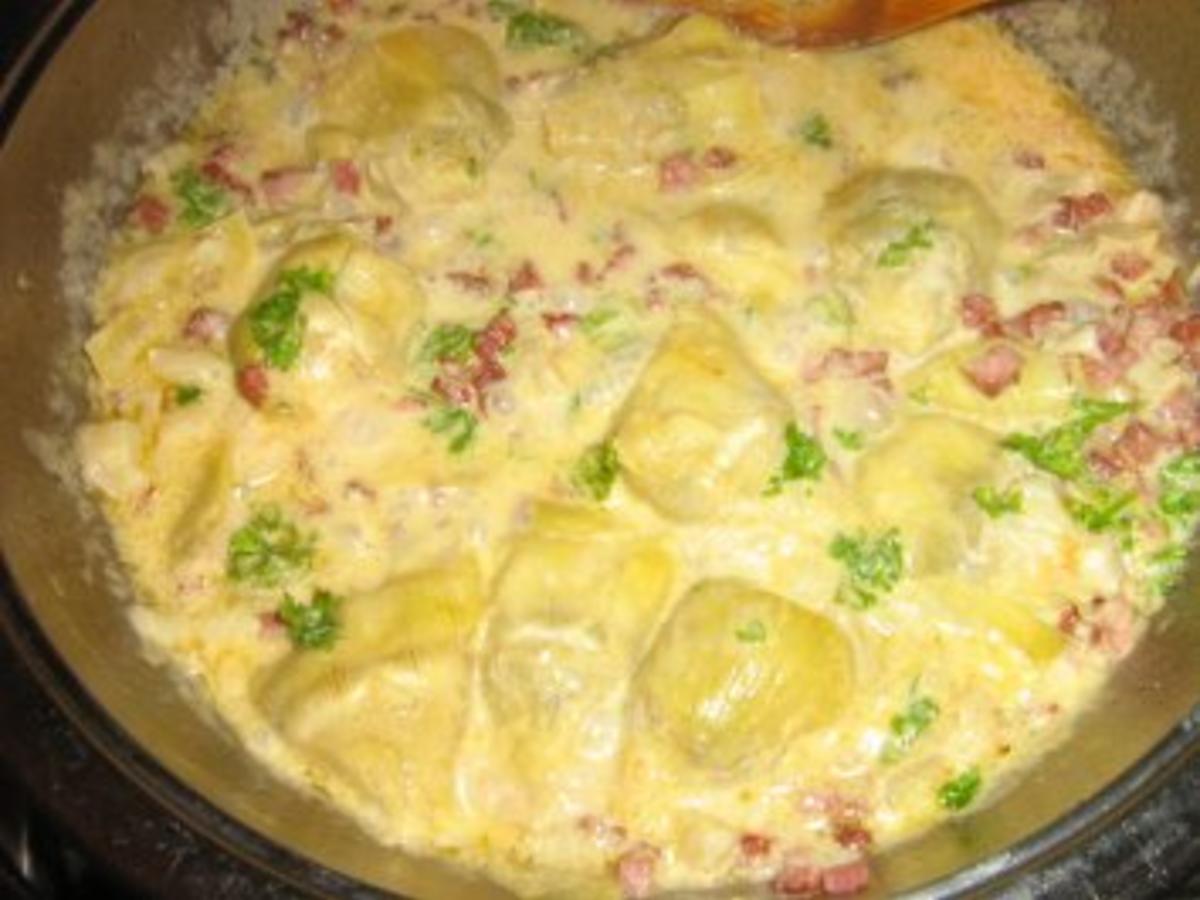 Mini Farfalle mit Artischocken Schinken Sauce - schnell & einfach - 129 ...