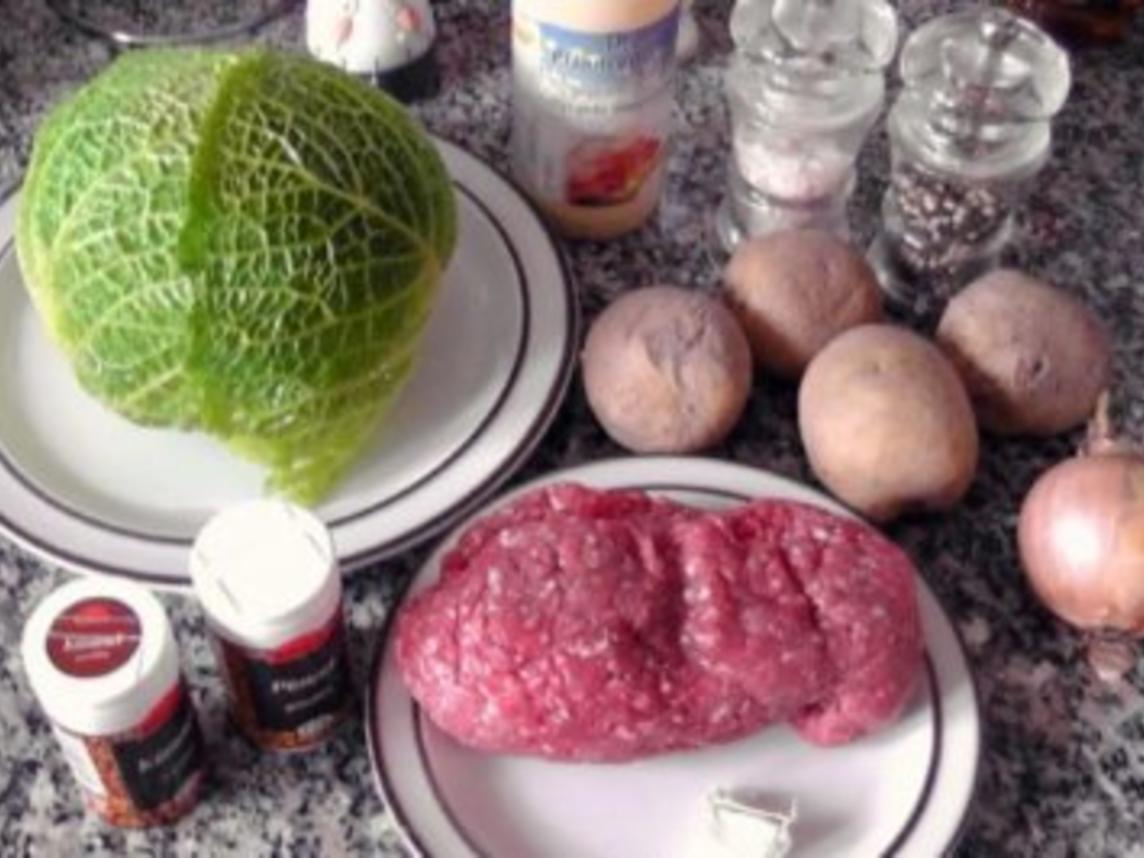 Wirsingkohl Auflauf - einfach - von annaundguenni