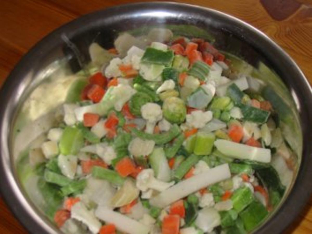 Schlachtesuppe mit Nudeln ala drigi - einfach - 273 kcal/100g