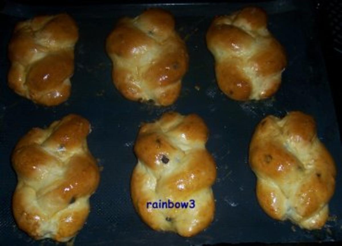 Backen: Oster-Zöpfchen - Rezept mit Bild - kochbar.de