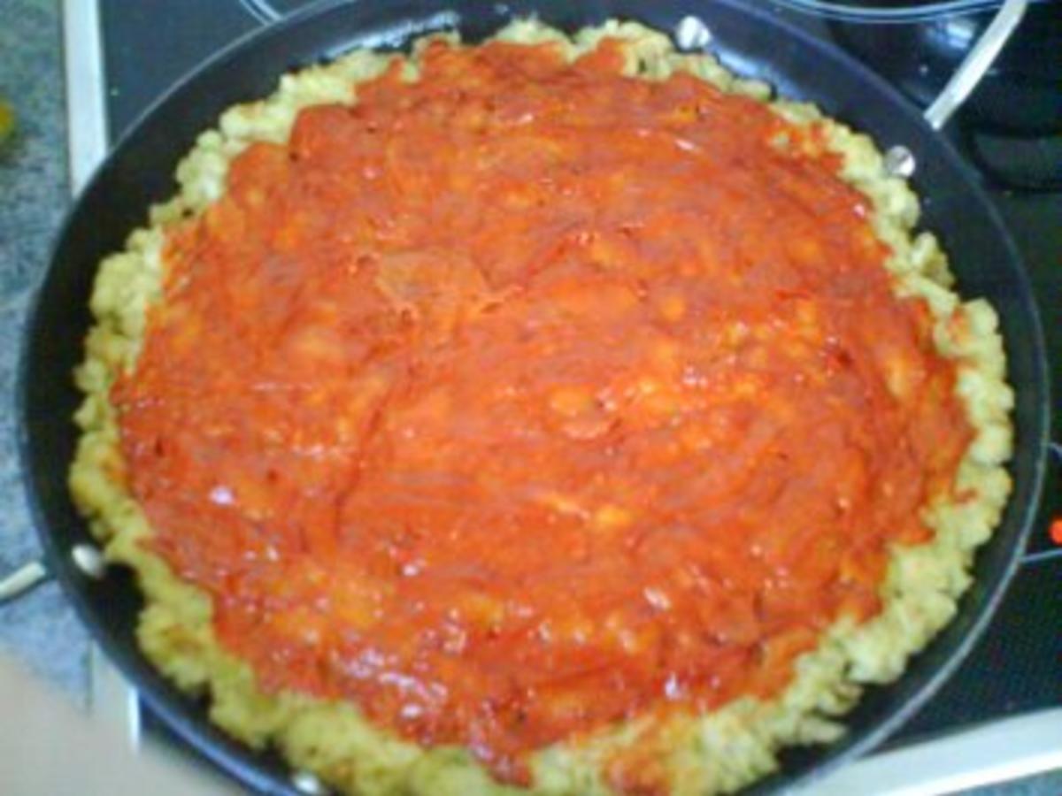 Pfannenpizza - schnell & einfach - 133 kcal/100g